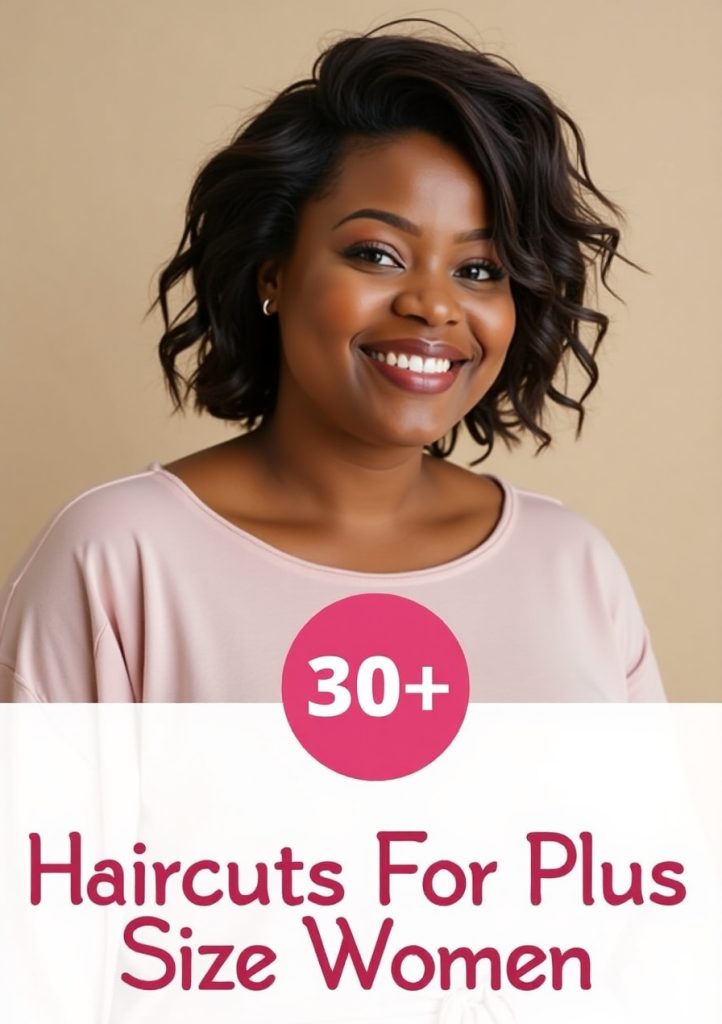 30+ Stylish Haircuts Perfect for Plus Size Women – HairyDiary