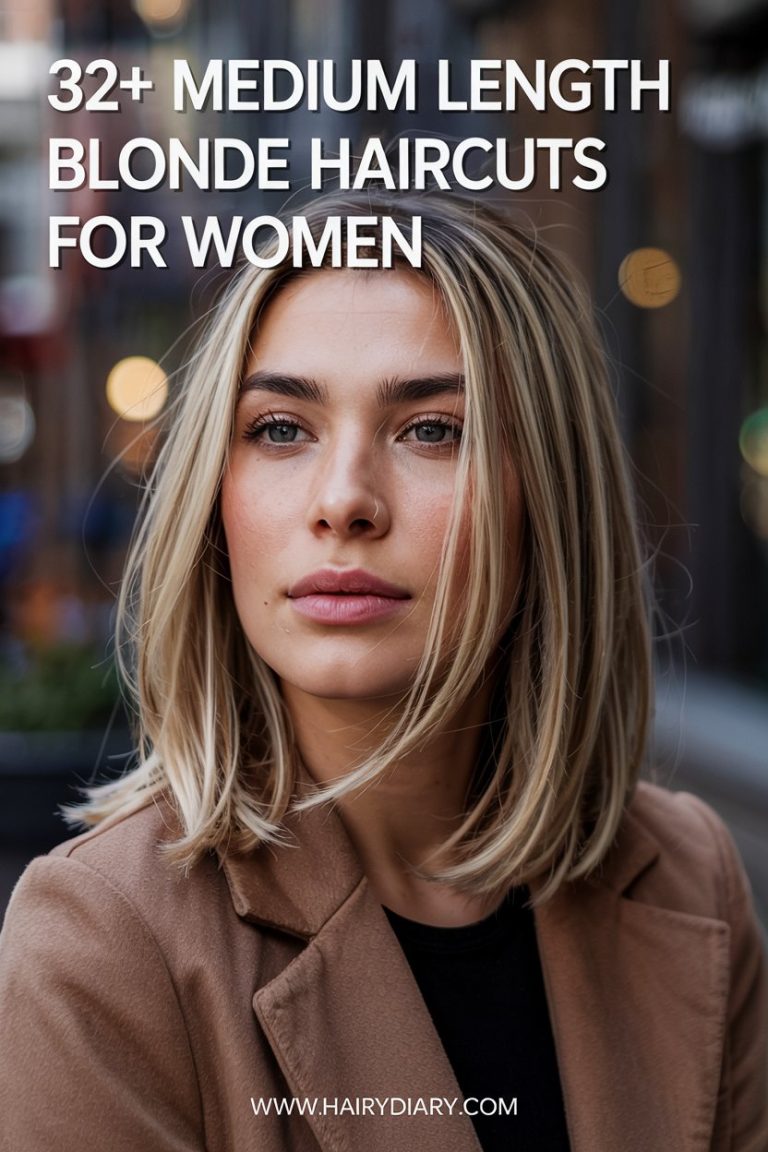 32+ Gorgeous Medium Length Blonde Haircuts for Women – HairyDiary