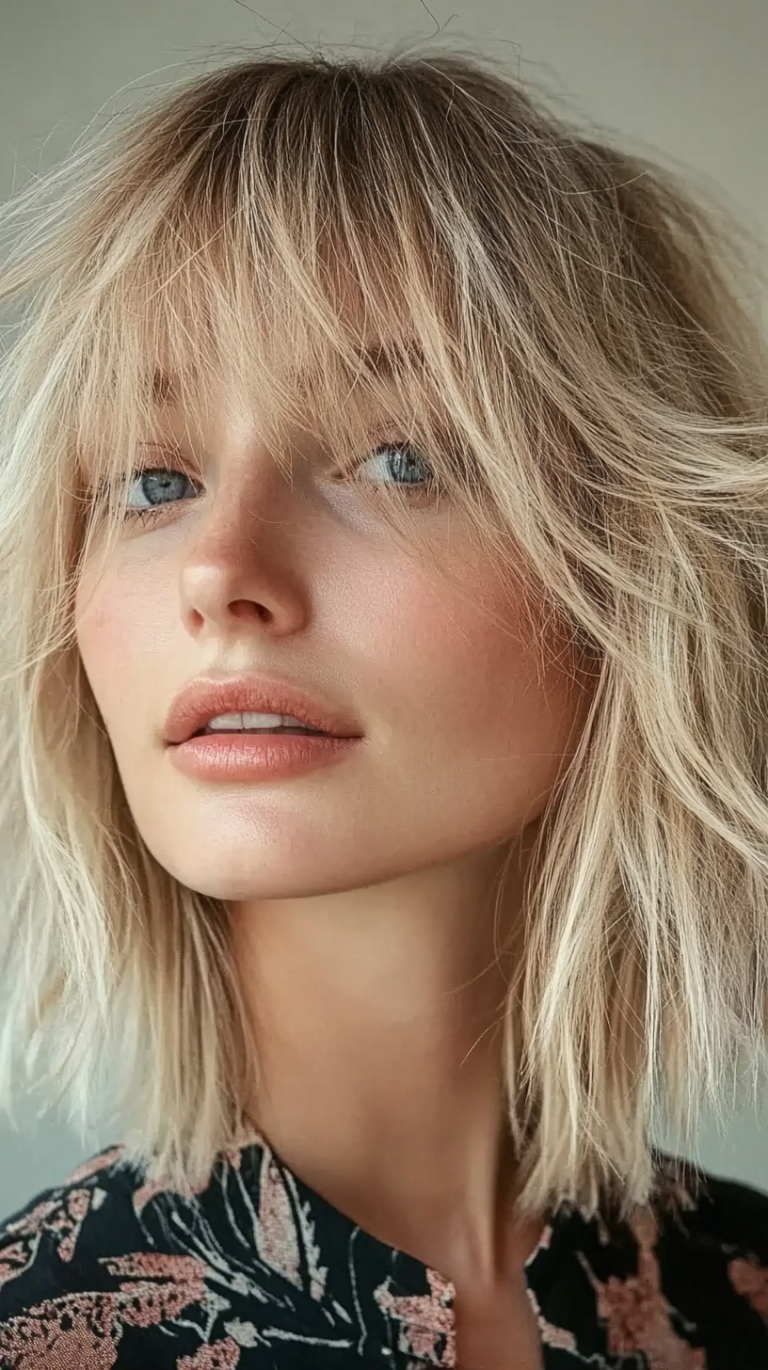 20+ Stunning Shaggy Lob Haircuts to Elevate Your Style – HairyDiary
