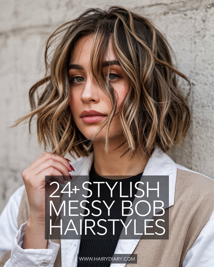 24+ Stylish Messy Bob Hairstyles to Try Out – HairyDiary