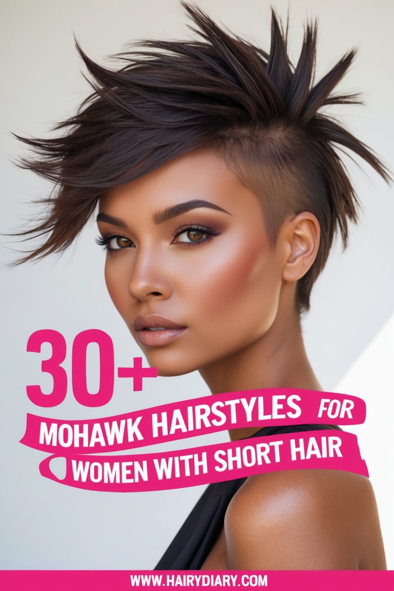 30+ Stunning Mohawk Hairstyles for Women with Short Hair – HairyDiary