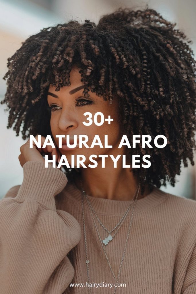 30+ Gorgeous Natural Afro Hairstyles to Try Today – HairyDiary