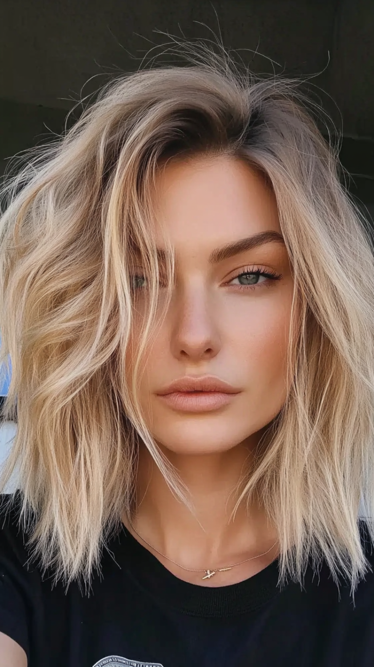 20+ Stunning Shaggy Lob Haircuts to Elevate Your Style – HairyDiary
