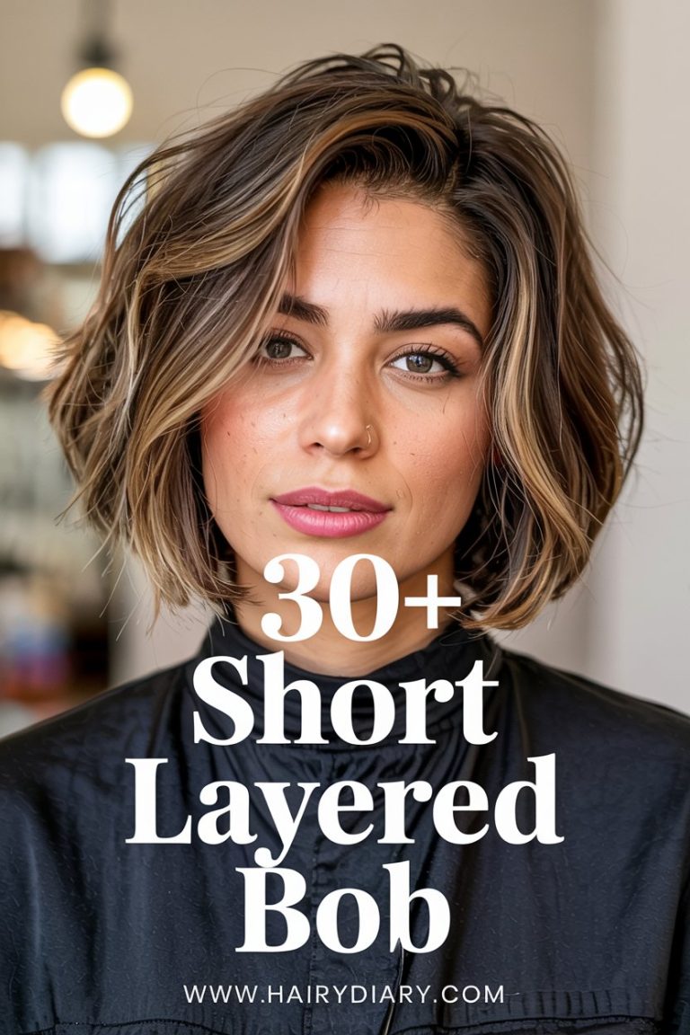 30+ Chic Short Layered Bob Hairstyles to Revamp Your Look – HairyDiary