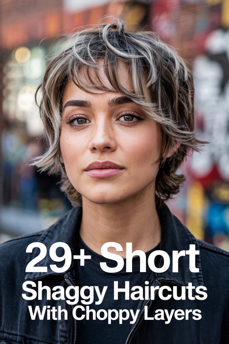 29+ Chic Short Shaggy Haircuts with Choppy Layers to Inspire Your New ...