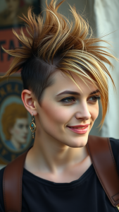 30+ Stunning Mohawk Hairstyles for Women with Short Hair – HairyDiary