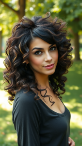 32+ Stunning Shaggy Haircuts for Curly Hair You Need to Try – HairyDiary