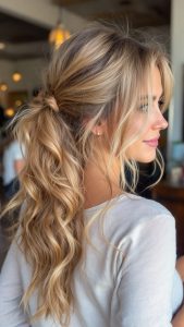 30+ Stylish Messy Ponytail Hairstyles You’ll Love – HairyDiary