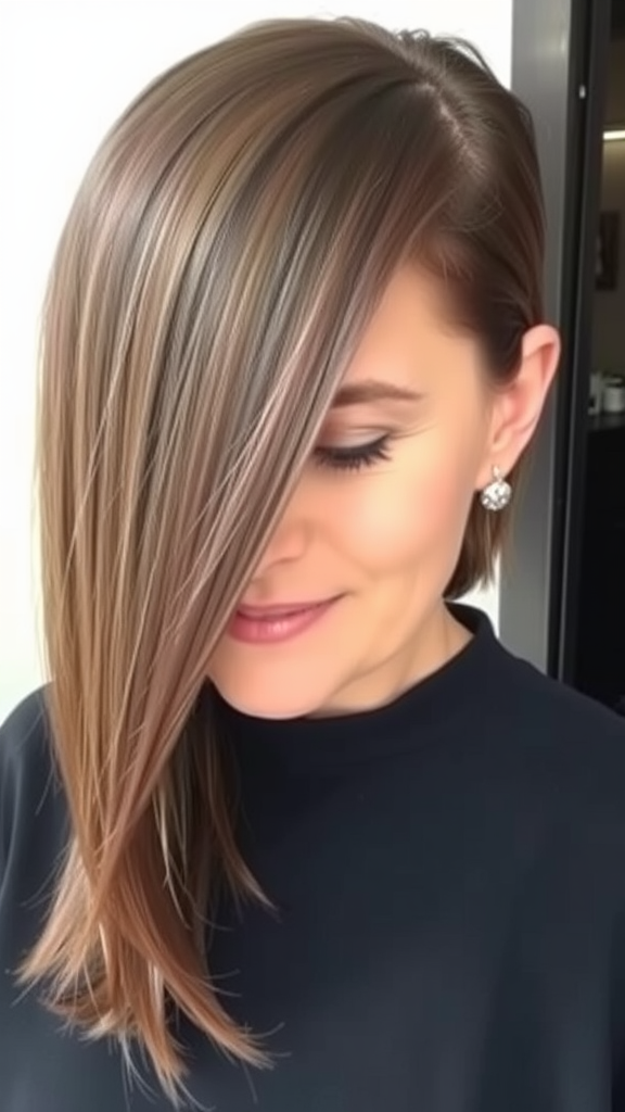 32+ Stunning Shoulder Length Haircuts for Women Over 40 – HairyDiary